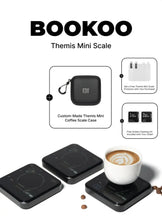 BOOKOO Themis mini bluetooth coffee scale black 0.1g with digital timer ...