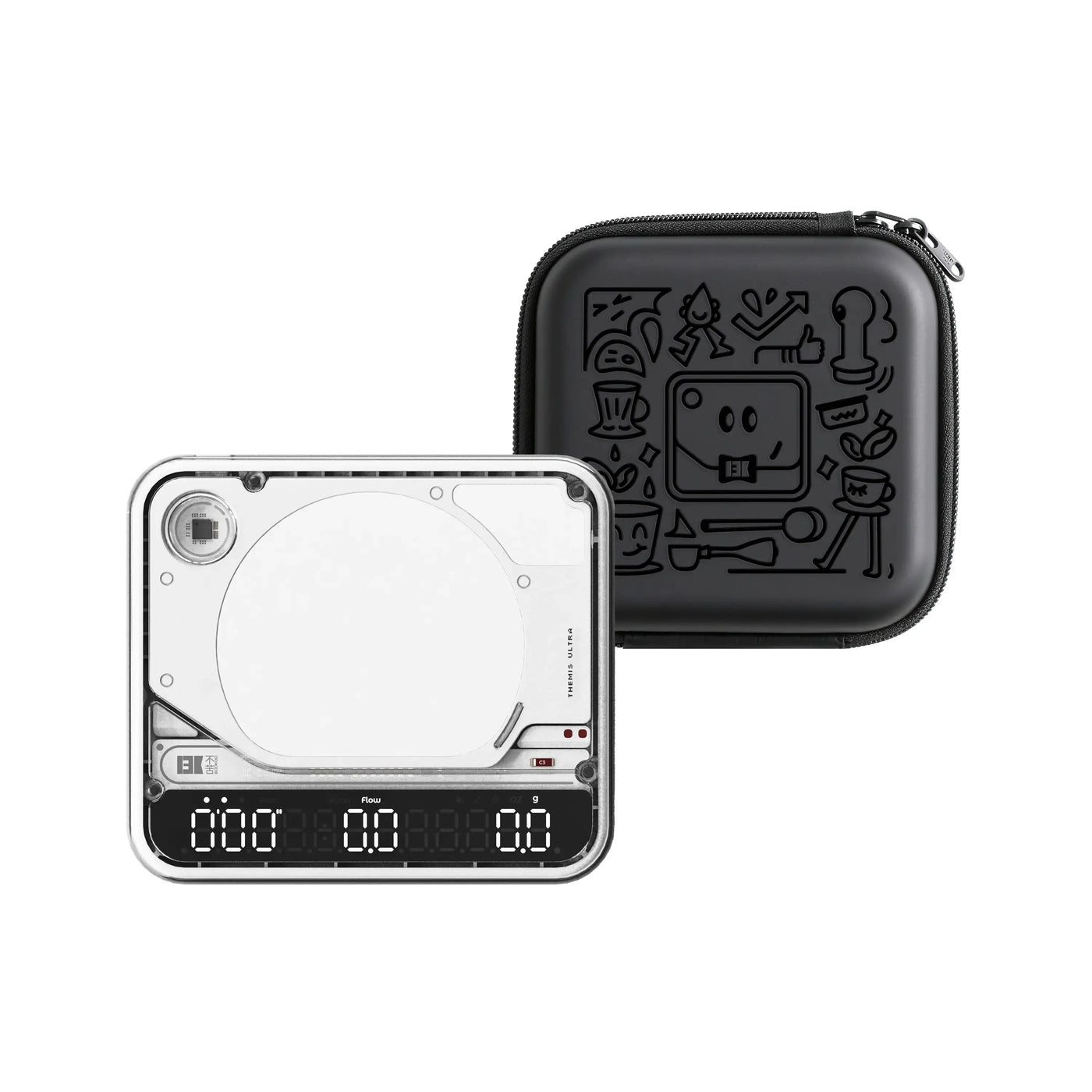 BOOKOO Themis Ultra coffee scale Bluetooth Espresso Scale with Timer ...