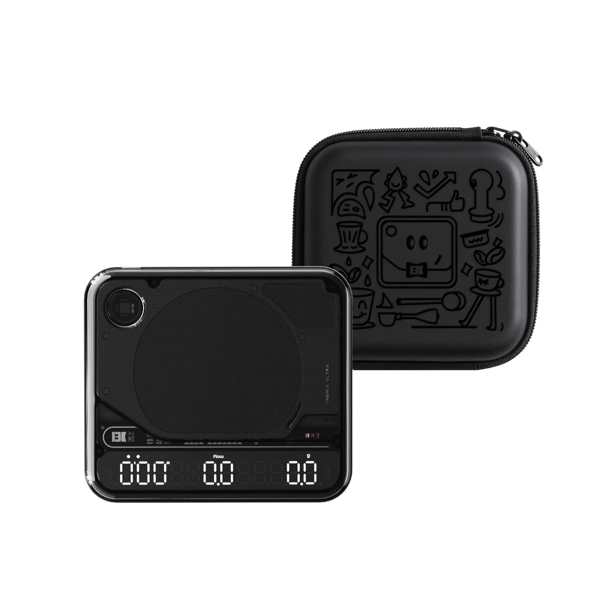 BOOKOO Themis Ultra coffee scale Bluetooth Espresso Scale with Timer ...