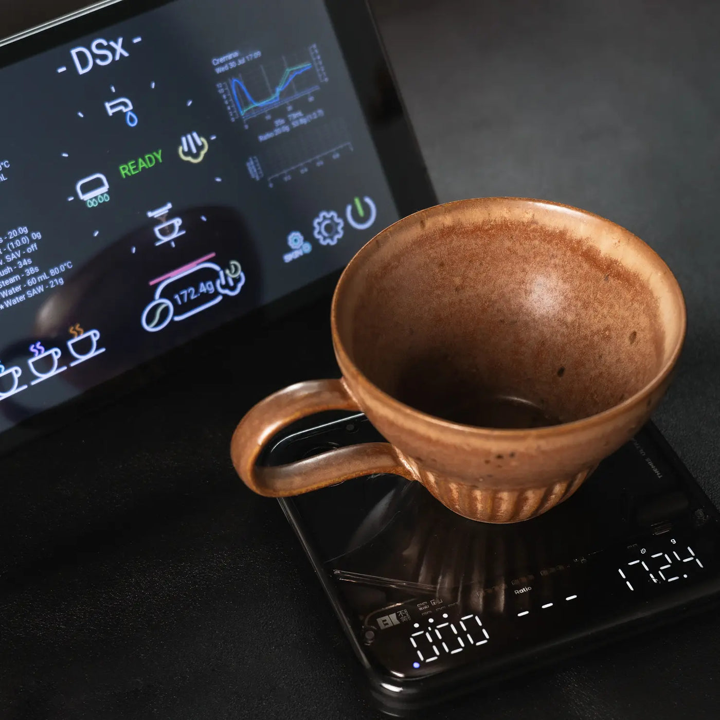 BOOKOO Themis Ultra Coffee Scale | IP67 Waterproof, 0.1g Precision ...
